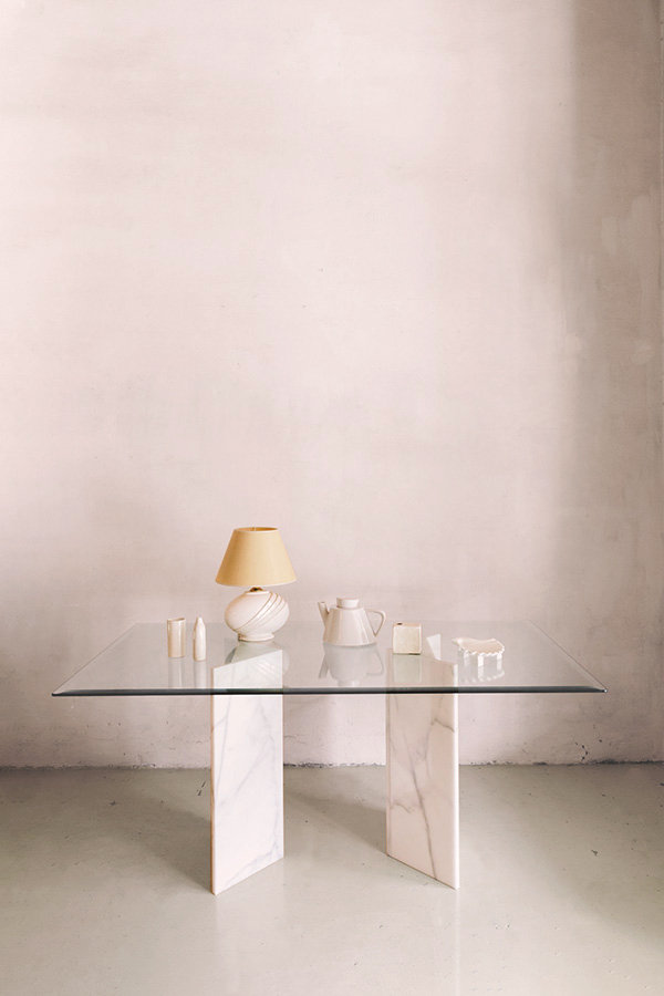 ALTARE Dining Table glass version — Les Eines