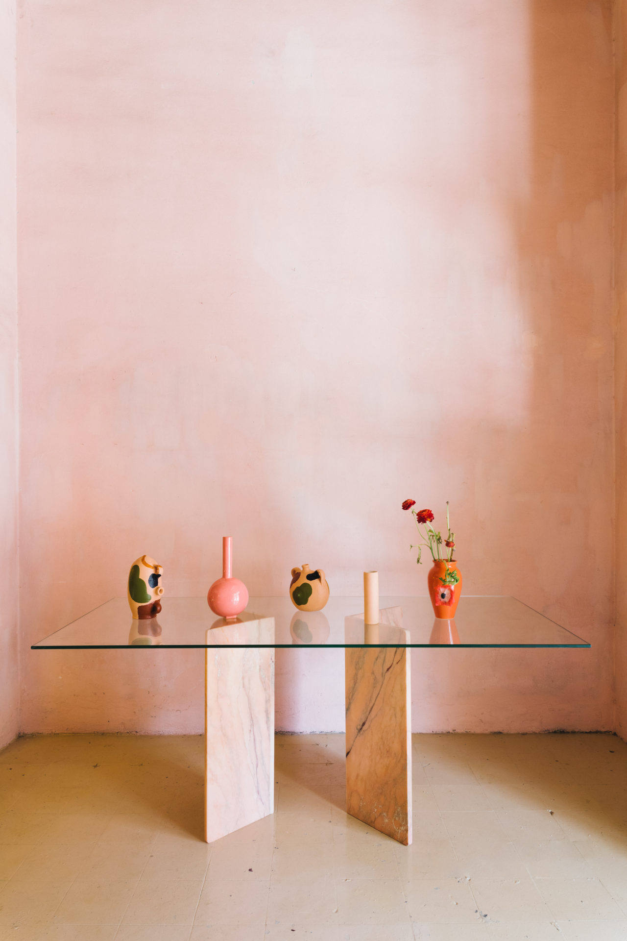 ALTARE Dining Table glass version — Les Eines
