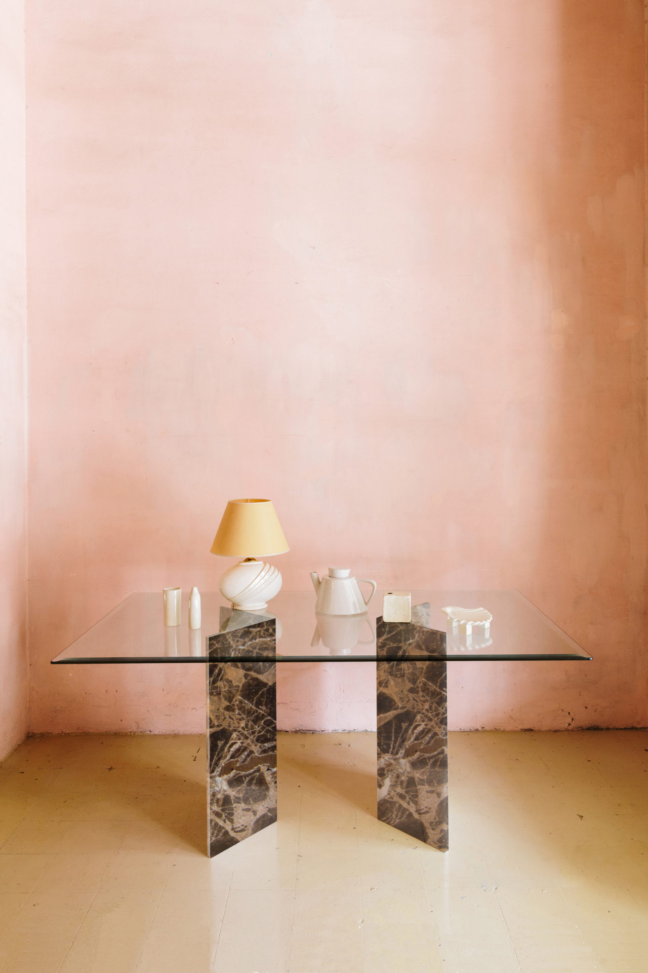 ALTARE Dining Table glass version — Les Eines