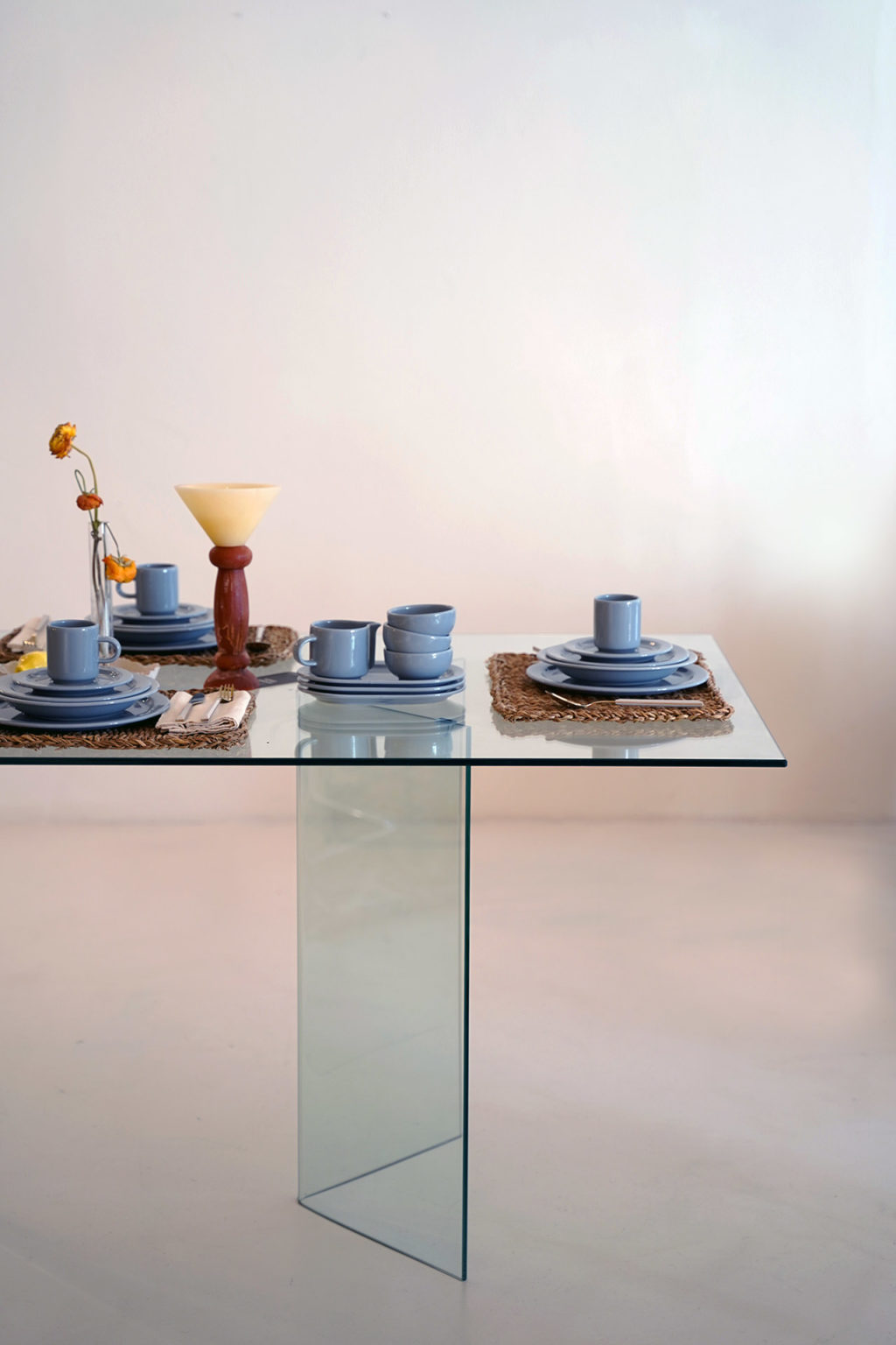 Glass Dining Table — Les Eines